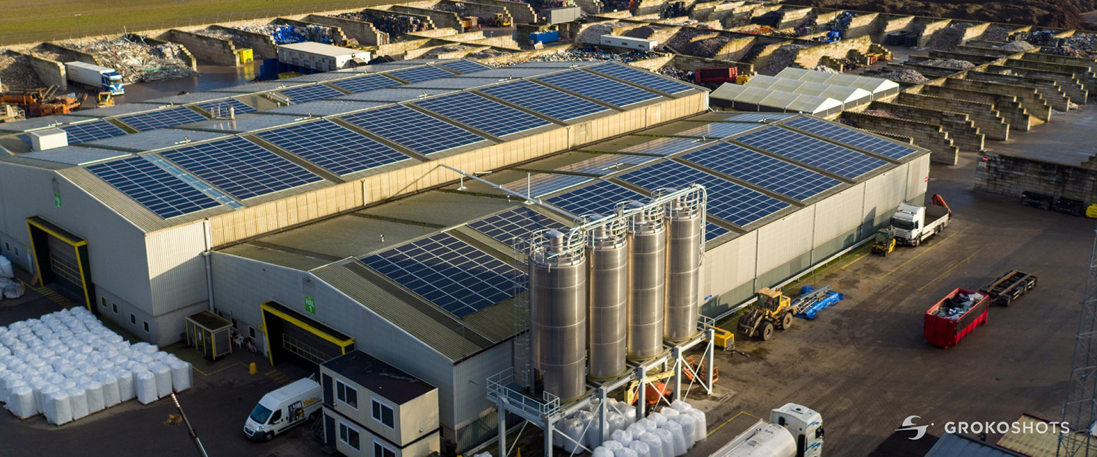 Van Werven recycles with green energy - Van Werven Plastic Recycling